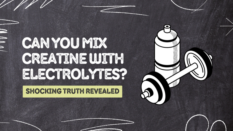 Can You Mix Creatine with Electrolytes?